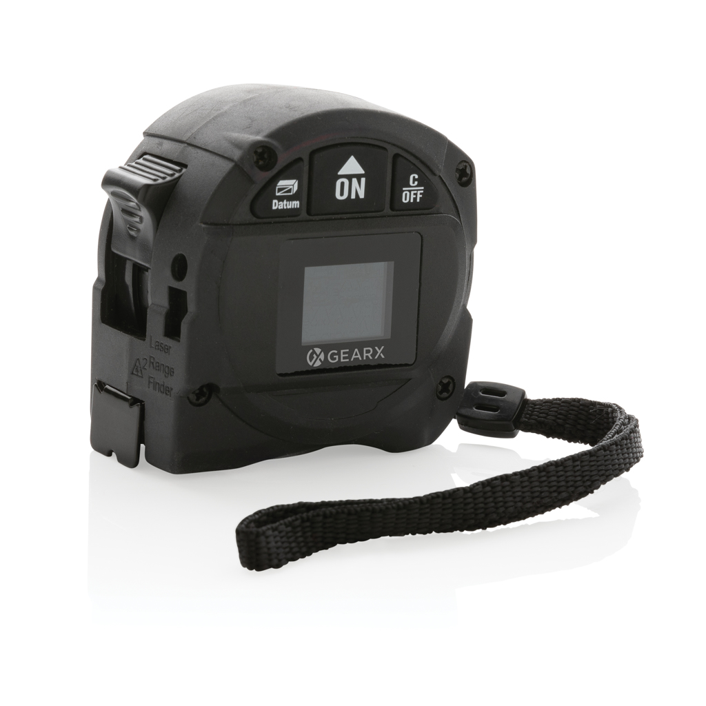 Flexómetro Gear X de 5M con láser de 30M