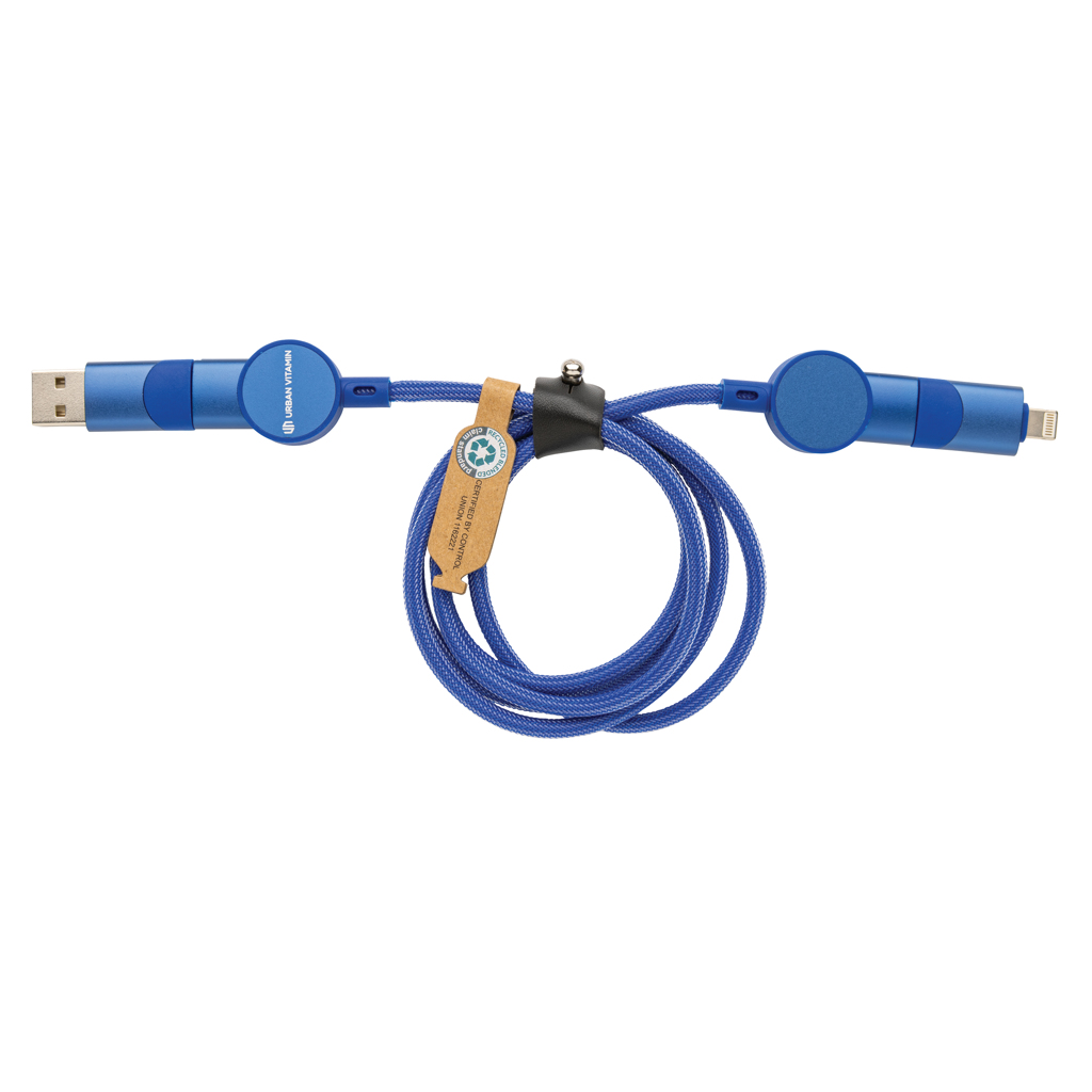 Cable Oakland RCS de carga rápida 45W 6 en 1