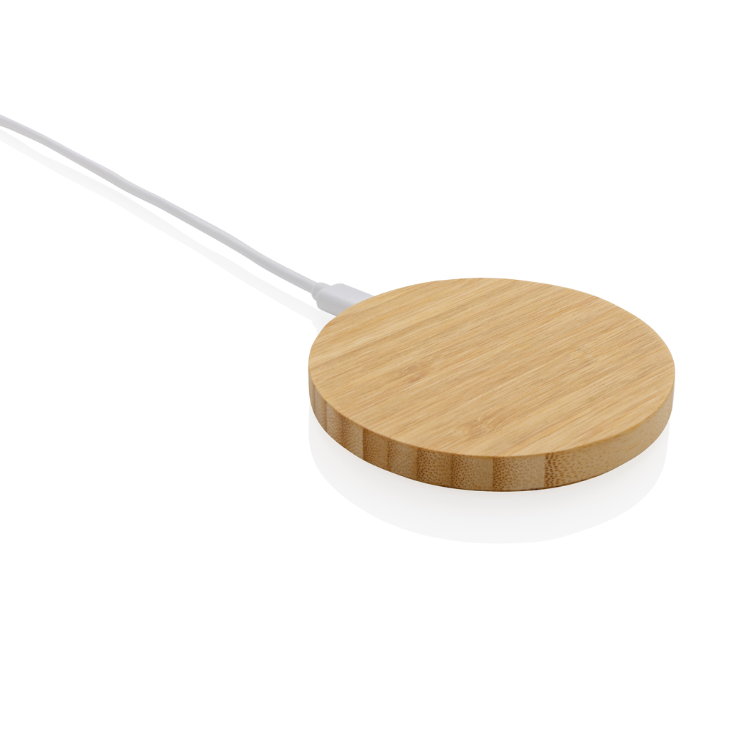 FSC® bamboo 15W wireless charger